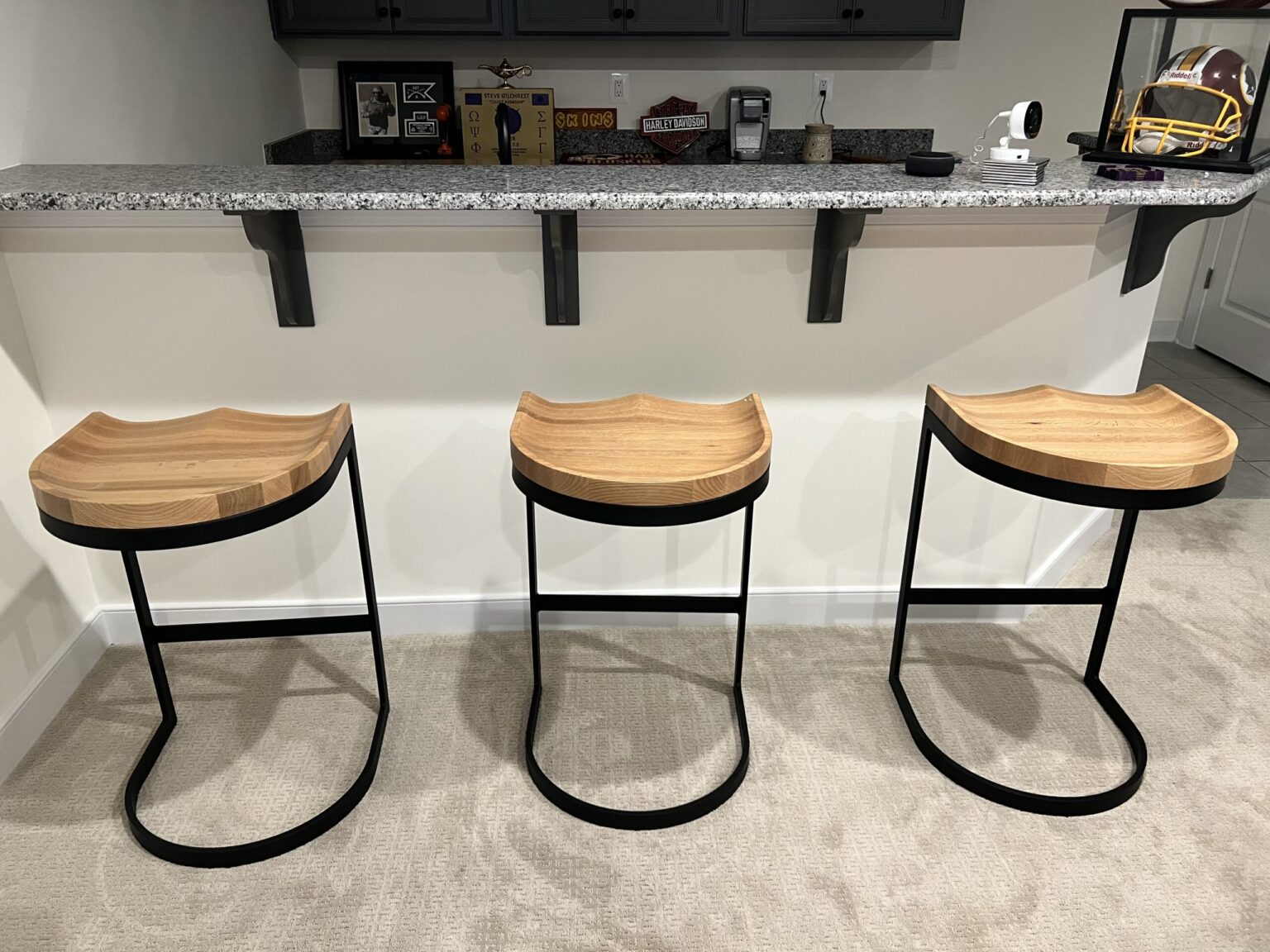 Cantilever Stools - Fraser Wood Elements