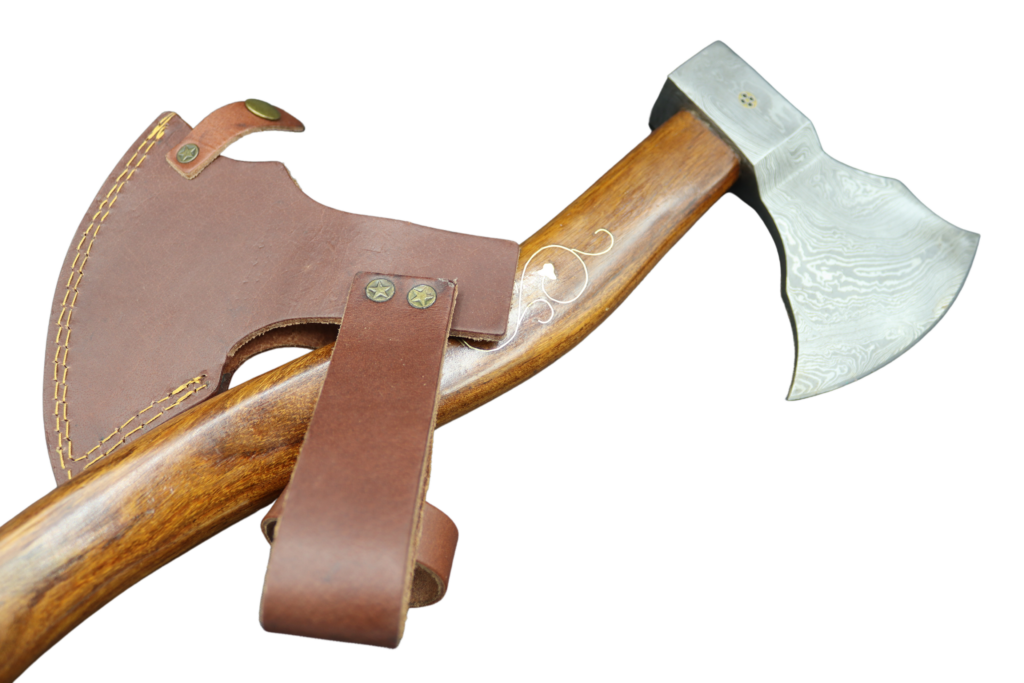 Damascus Axe - Fraser Wood Elements